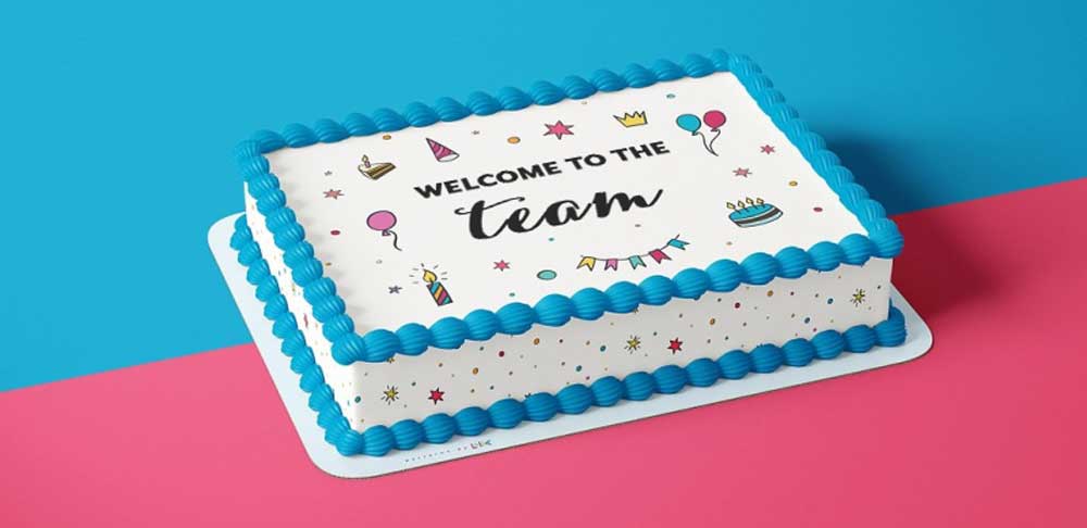 Fun Tip #2: Hired someone? Send them a Welcome Cake! – Engrave - Awards ...