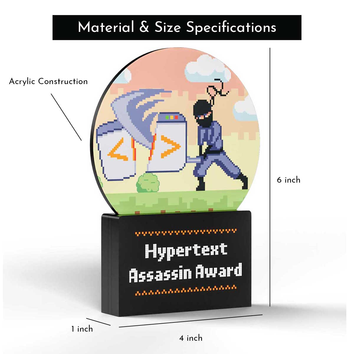 Hypertext Assassin Award – Engrave - Awards and More