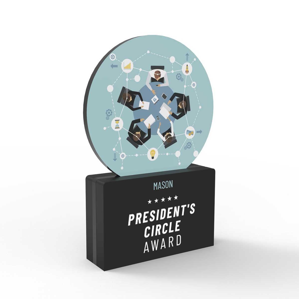 President’s Circle Award – Engrave - Awards and More